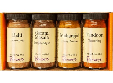 Indian Curries 4 Jar Gift Pack | Penzeys
